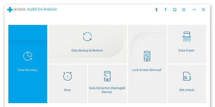 [OFFICIAL] dr.fone Toolkit - Android Data Herstel het Beste voor 2017