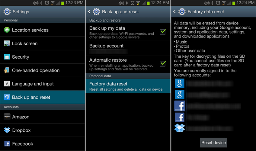 How To Reset Android Without Losing Data Dr Fone